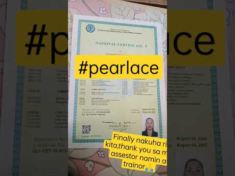 Thank you hawak na Kita this is how it looks like #nc2 #tesda #certificate #pinasvlog #shorts #CAV