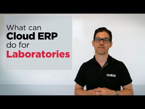 What Can ERP Cloud Technology Do For Laboratories | Gurus Solutions Whiteboard