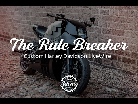 The Rule BREAKER - Custom Harley Davidson LiveWire, by Moto Adonis