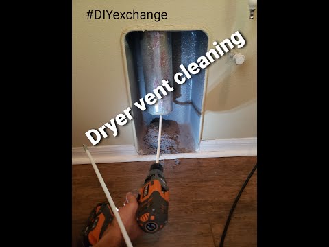 How to clean your dryer vent