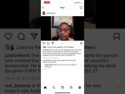 Who is behind the Patreon account ? Free R Kelly