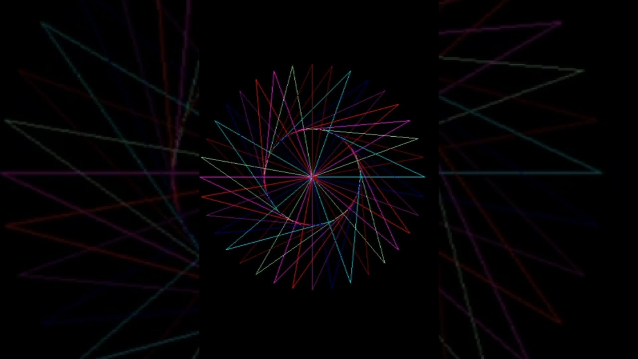 Draw a beautiful flower in python by using turtle library | #coding #python #turtle