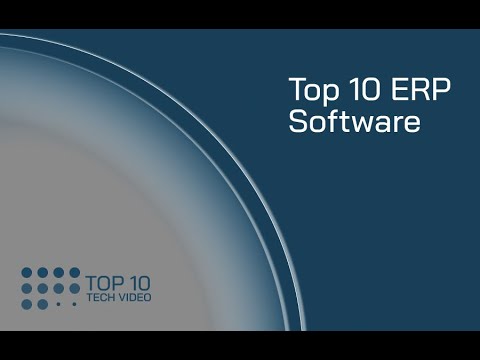 Top 10 ERP Software Options