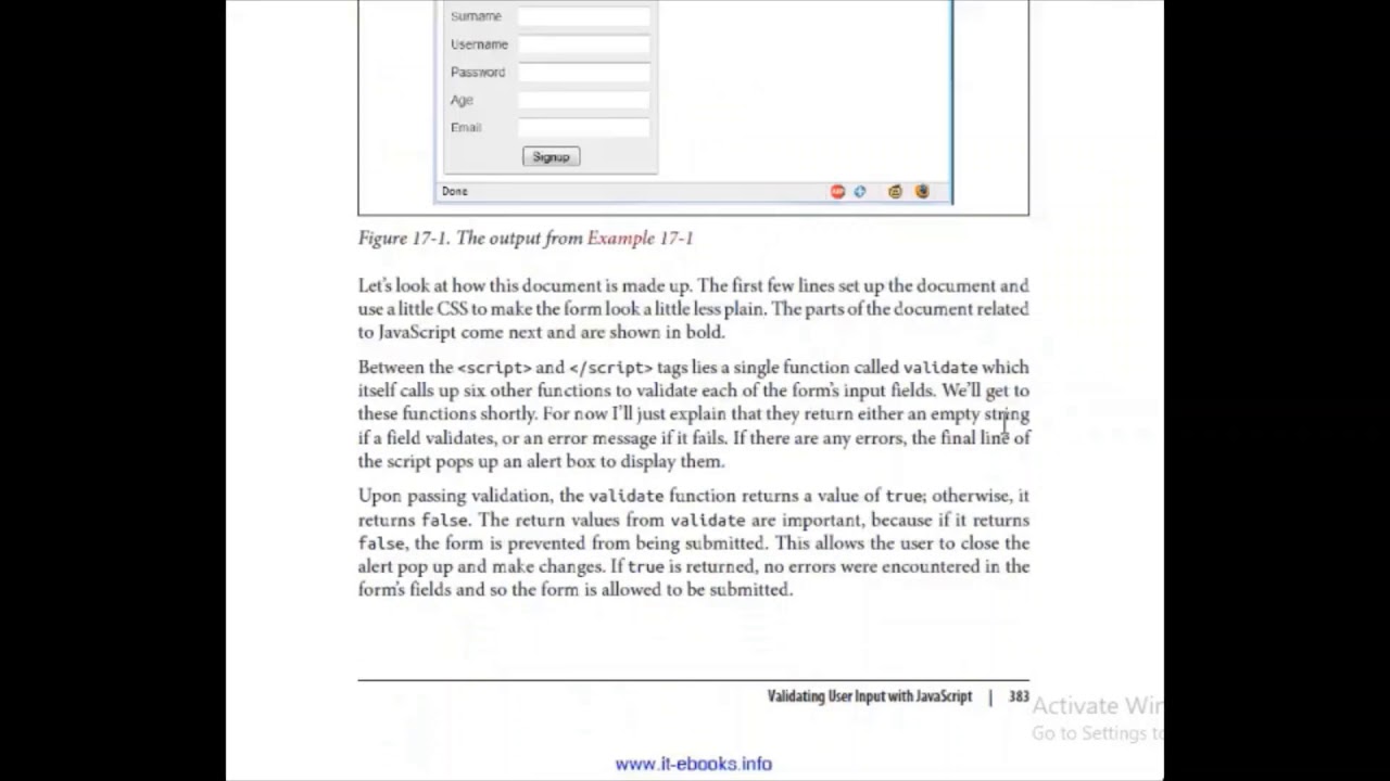 Form validation using Javascript || Introduction to Javascript for Beginners || Part 8
