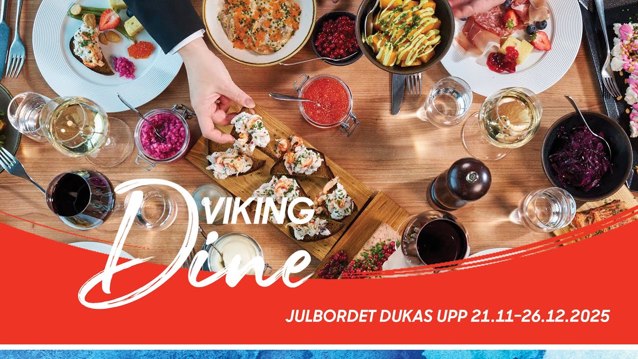 Viking Lines julbord 2025