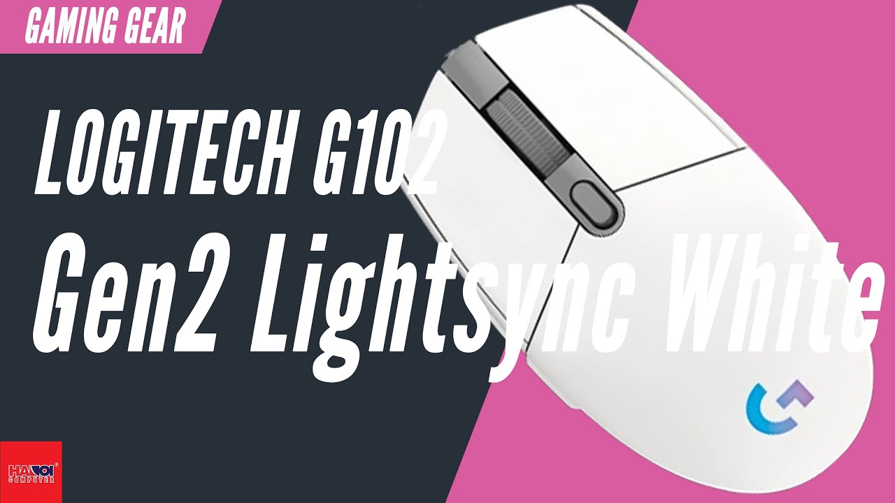 Chuột Logitech G102 Lightsync RGB White Chơi Game Đỉnh