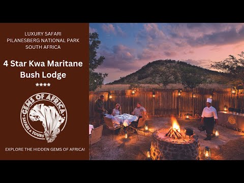 A visit to the 4 Star Kwa Maritane Bush Lodge in Pilanesberg National Park, South Africa