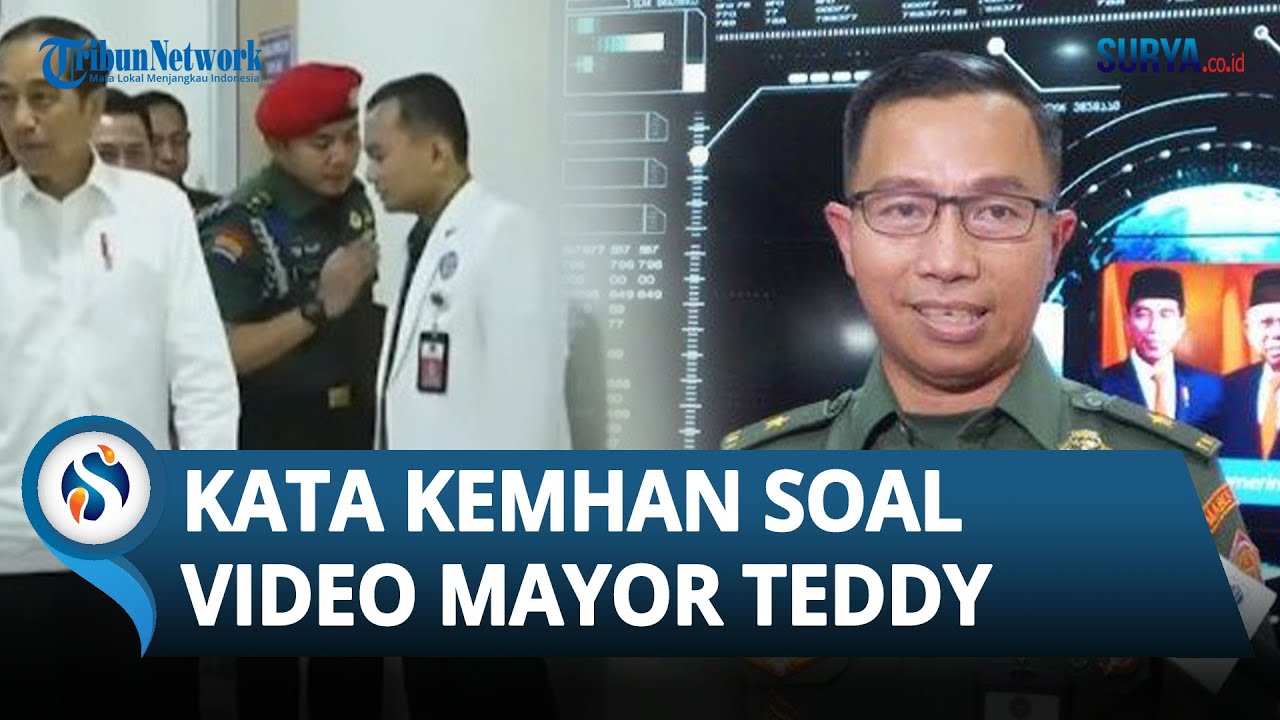 KLARIFIKASI Kemhan soal Video Viral Mayor Teddy Tegur Dokter RSPPN hingga Bersandar ke Dinding ...