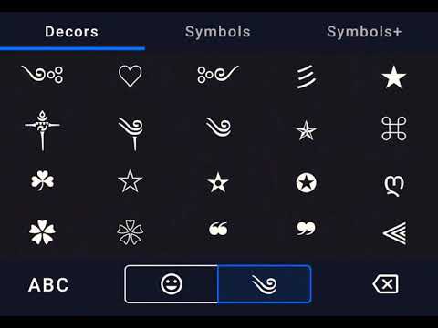 Fonts Aa Keyboard - Fonts Keyboard, Cool letters and symbols