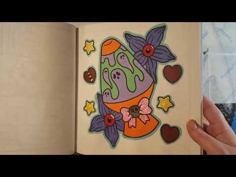 September finished colouring pages