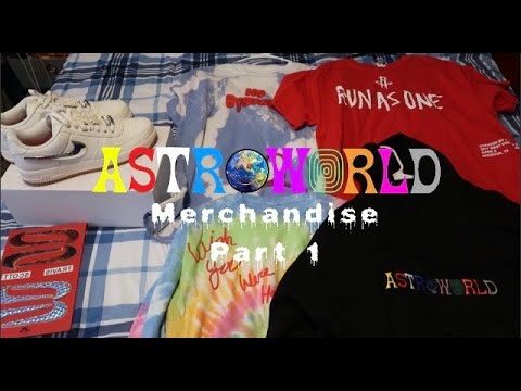 Travis Scott Astroworld Merch | Part 1