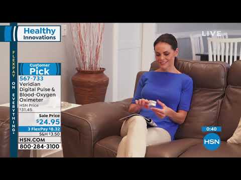 Veridian Digital Pulse and BloodOxygen Oximeter