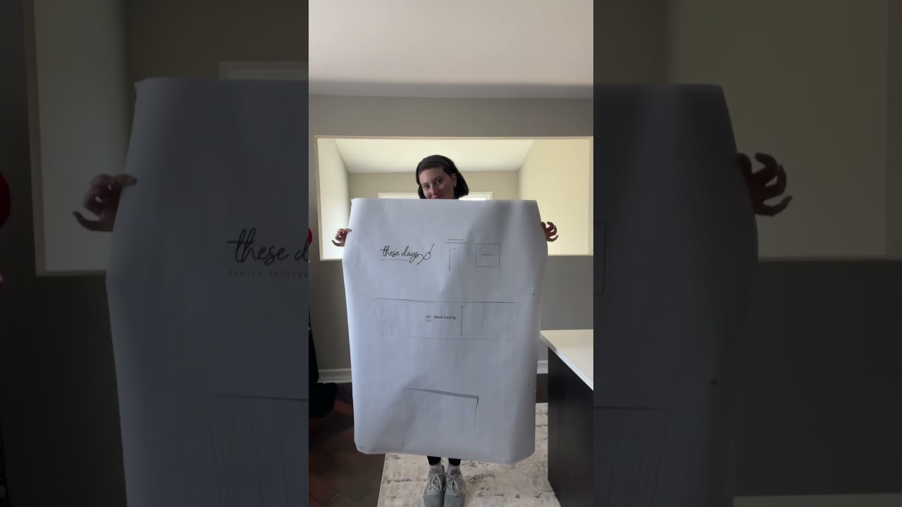 PDF print pattern hack! #sewingpatterns