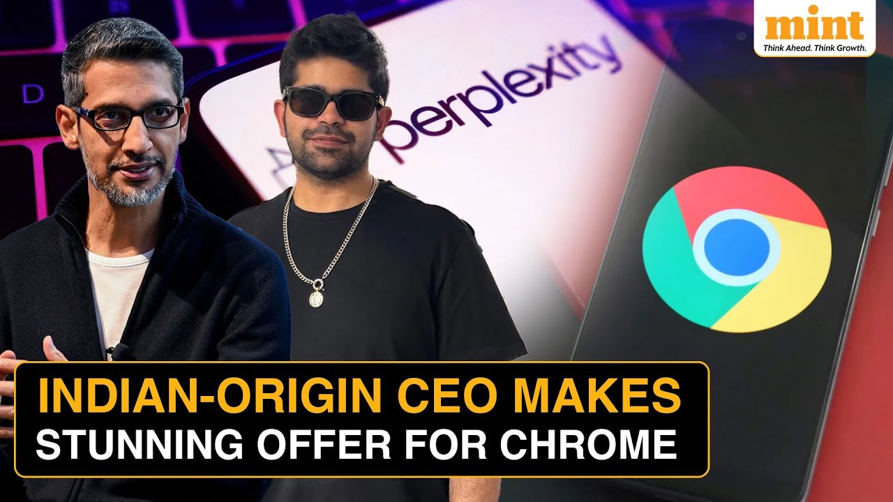 Perplexity's Indian-origin CEO Offers Massive $34.5 Billion To Buy Google Chrome
