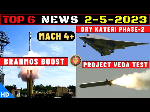 Indian Defence Updates : Mach 4+ Brahmos Upgrade,Dry Kaveri Phase-2,Project Veda Test,ADC-150 Trials