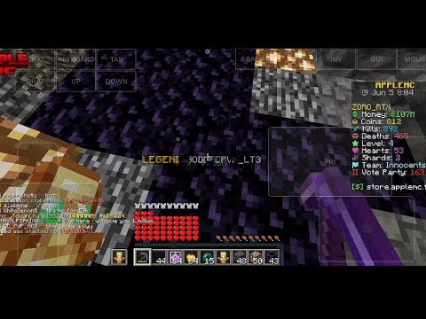 I found strongest player bese in Apple mc server