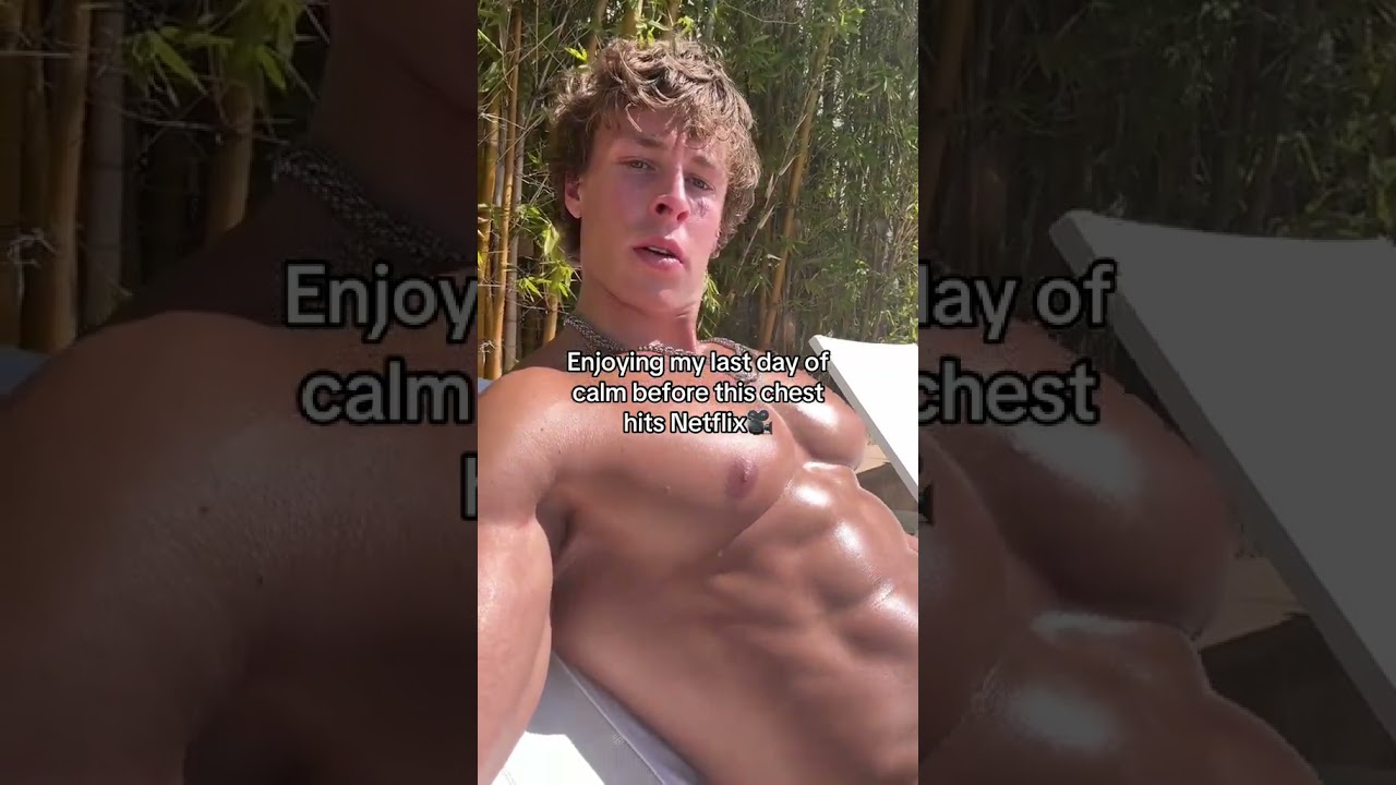 Official Chest of Youtube #netflix #temptationisland #chest #gym #tanning
