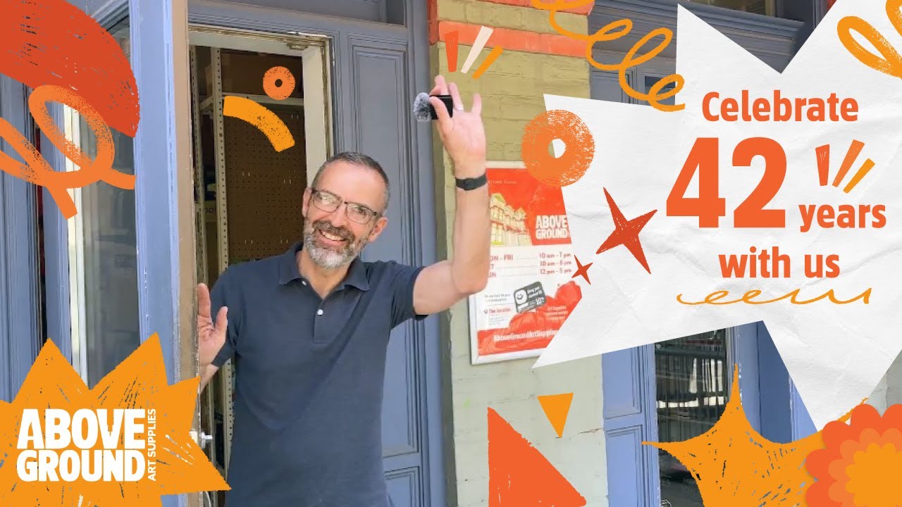 Above Ground Art Supplies Turns 42! | Celebrating 4+ Decades in Toronto