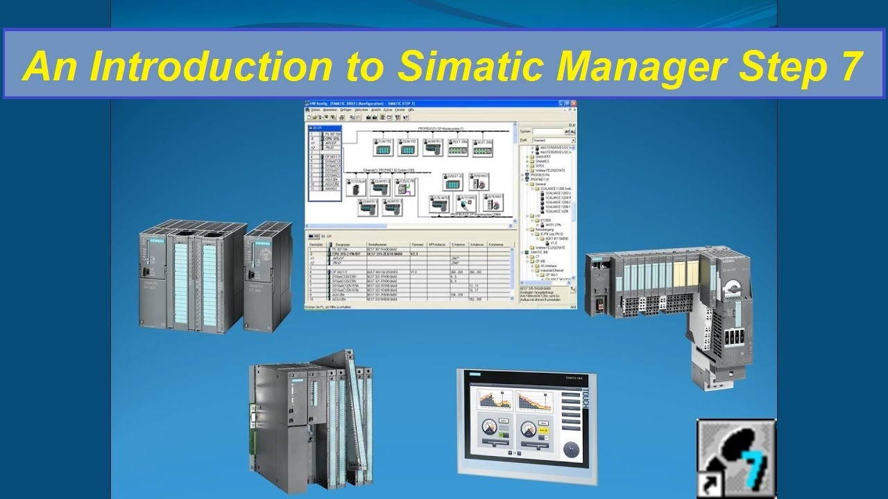 Introduction of Simatic Manager Step 7