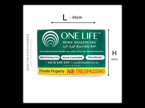 Metal Sign Board, Metal Signs in India