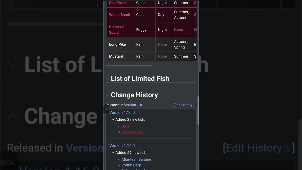 I found in fisch wiki to type of orca