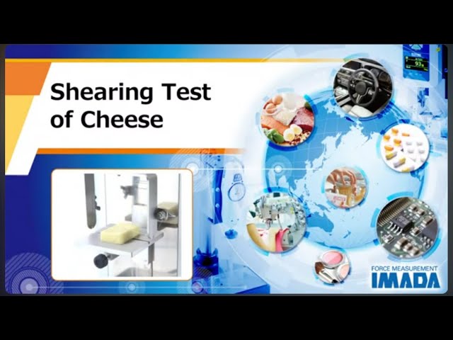 Texture Analyzer - Shearing Test of Cheese Wholesale Distributor from ...