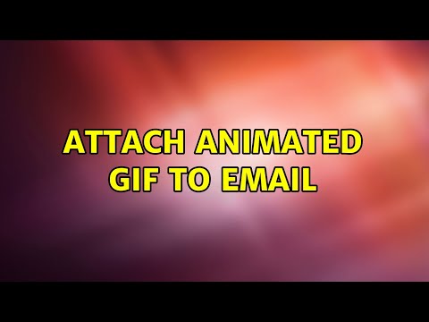Attach animated gif to email