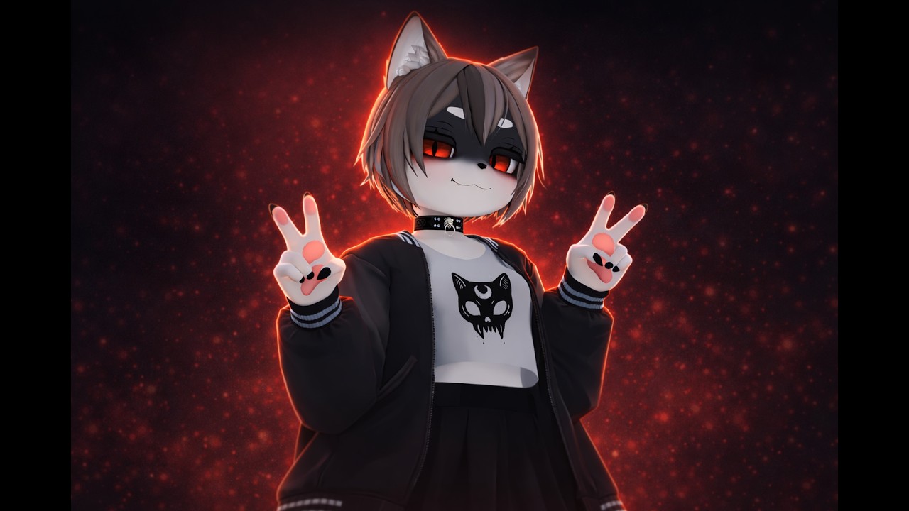 Lilith - PC&Quest - Deira VRChat Furry Avatar
