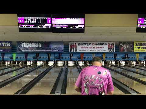 Walter Ray Williams Jr round of 16 match vs Parker Bohn III at the PBA50 in Westland MI 4-25-24