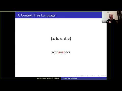 Talk: Spatial Symmetry and its Relation to Grammatical Structures