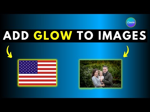 How to Add Glow to an Image in Canva