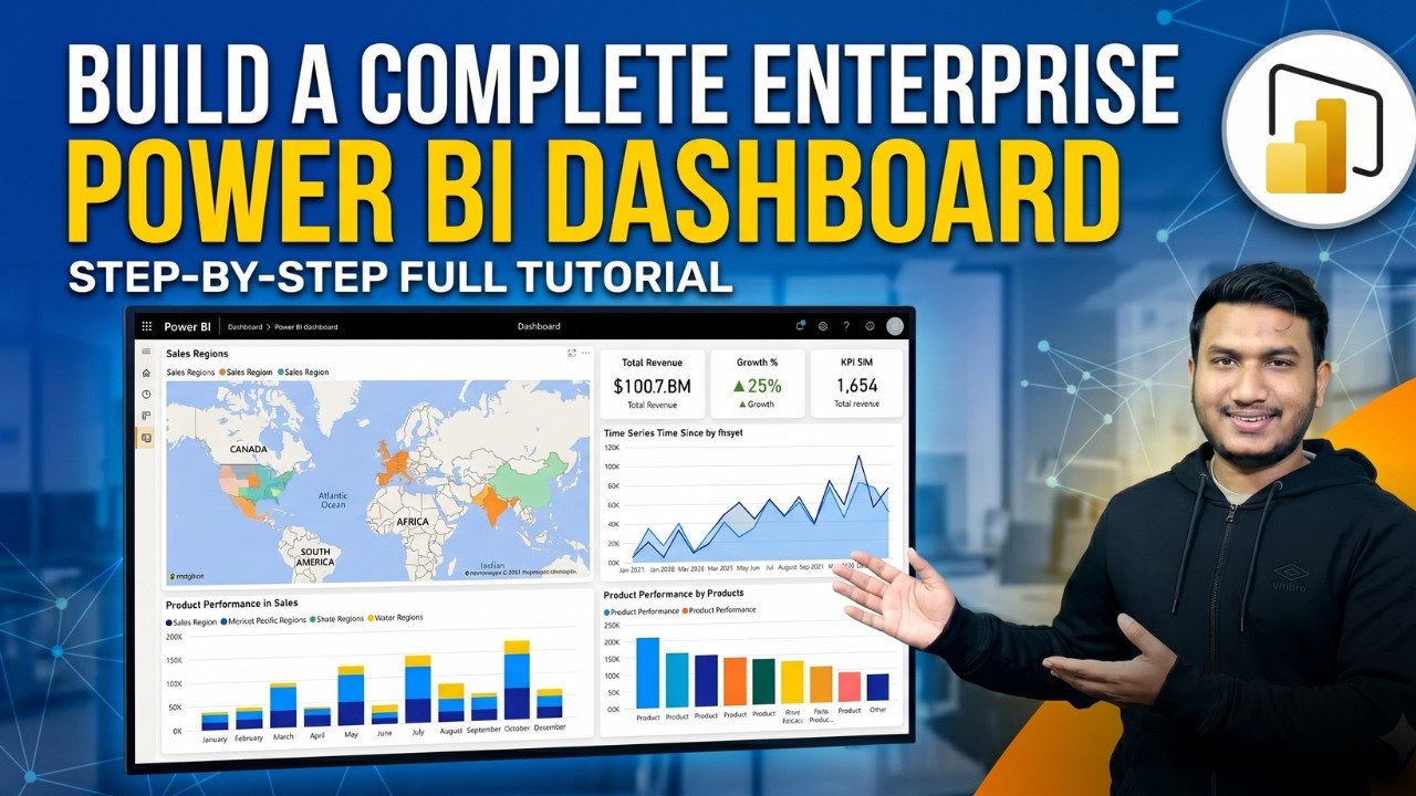 Industry-Ready Data Analytics: End-to-End Power BI Project