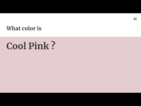 Cool Pink color #e5ccd1 hex color - Violet color - Cool color e5ccd1