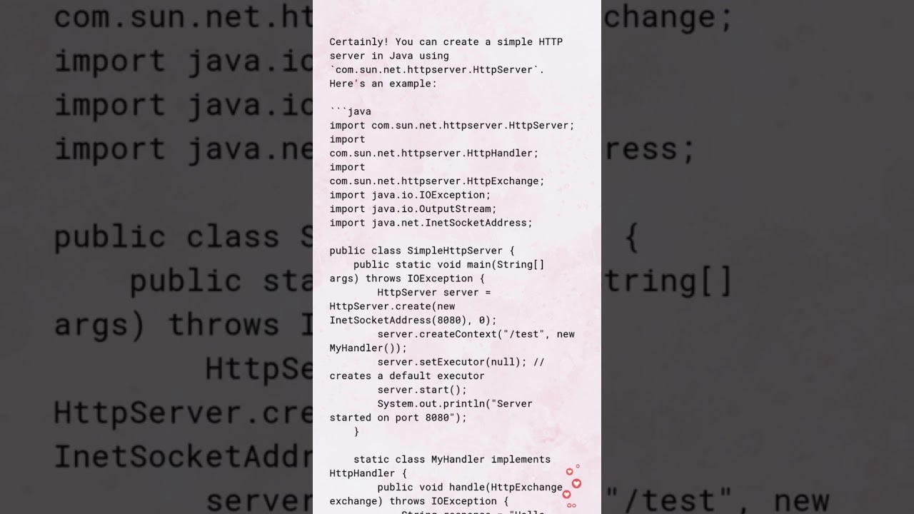 OS2106 networking in java sockets http  2