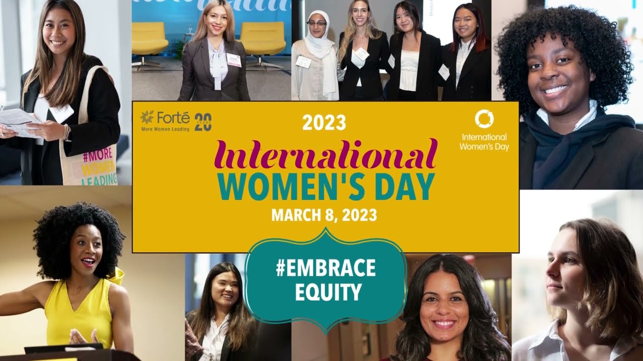 Embrace Equity with Forté This International Women's Day