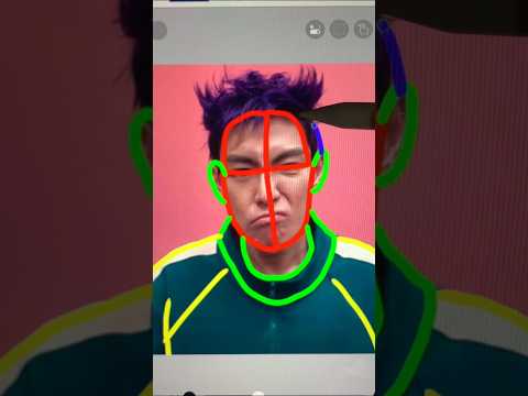 Drawing Thanos from Squid Gameπ