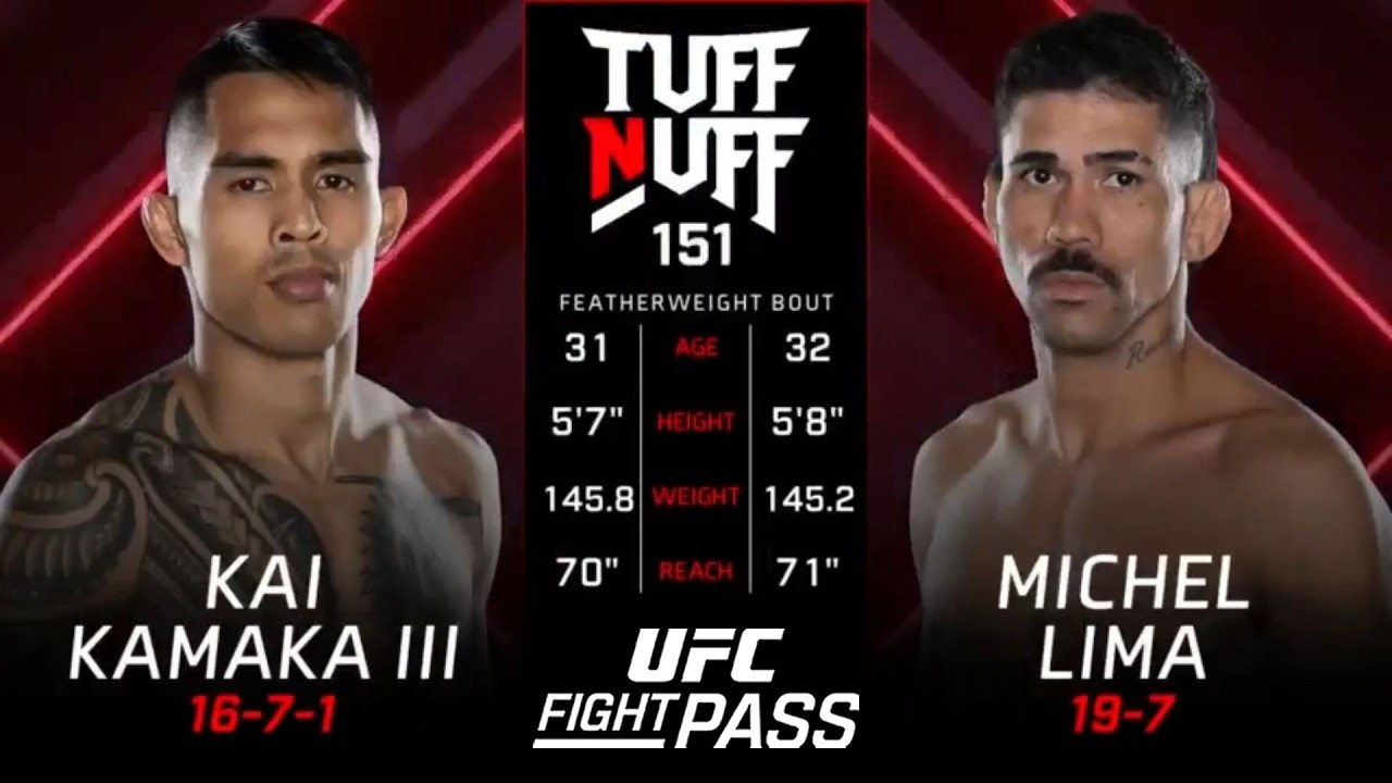 Tuff N Uff 151 Kai Kamaka III vs Michel Lima | January 22, 2026