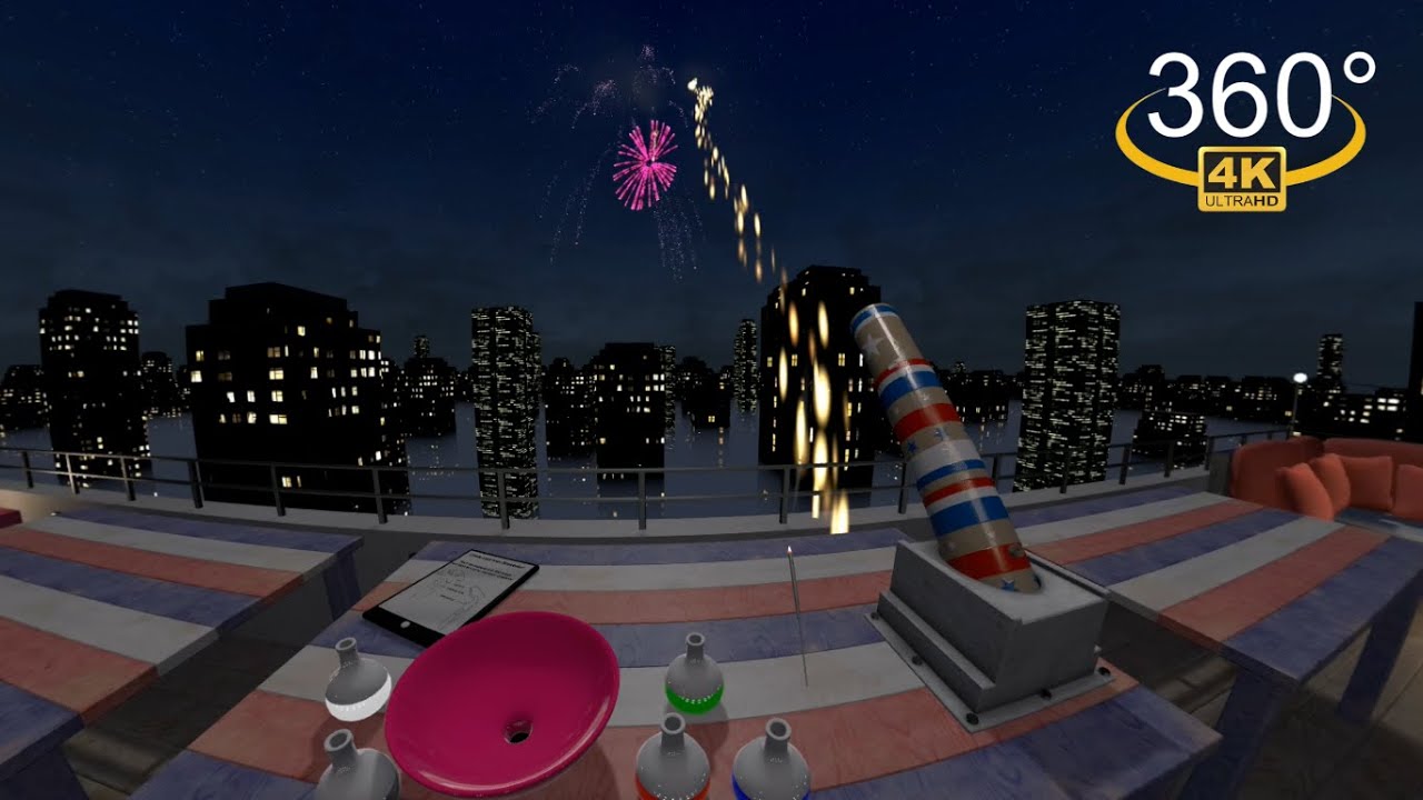 360Video VR | Make your own fireworks show