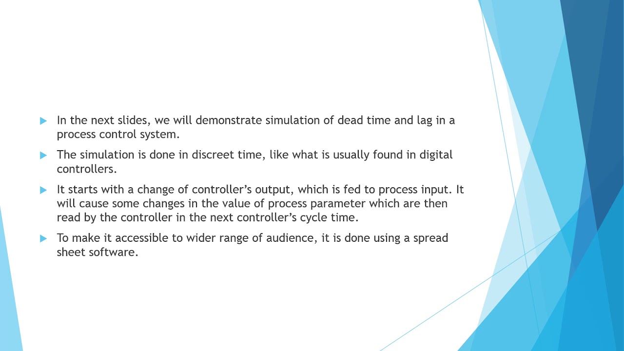 Understanding Process Control System 4 : Dead Time & Lag