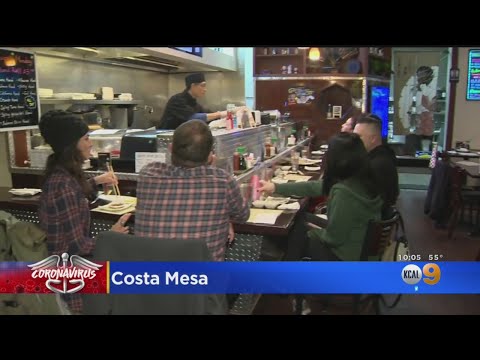 Costa Mesa Bars, Restaurants Still Packed On Friday Night Amid Coronavirus Pandemic
