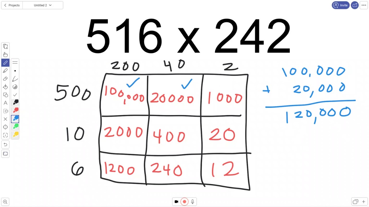 Box Method (3x3 Multiplication)