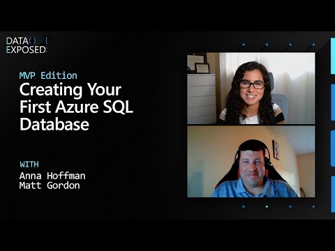 Creating Your First Azure SQL Database | Data Exposed: MVP Edition