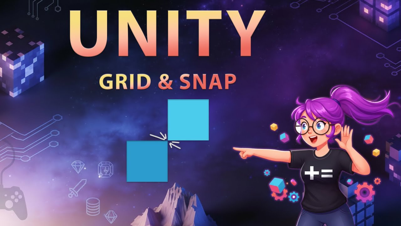 Unity Grid & Snap Tutorial – Mastering Object Alignment (Unity 6.3, 2026)