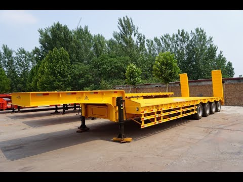 Low Bed Trailer - Semi Low Bed Trailer Latest Price, Manufacturers ...
