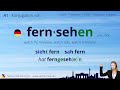 Konjugation "fernsehen" - Alle Formen des Verbs, Beispiele, Regeln ...