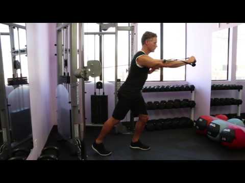 Cable One Arm Chest Press | myworkouts.io