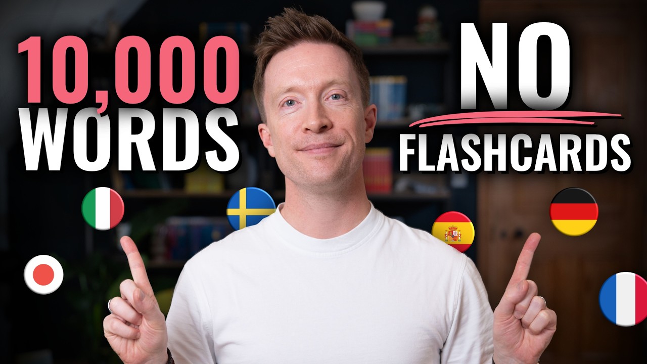 How to Learn 10,000 Words FAST Without Flashcards