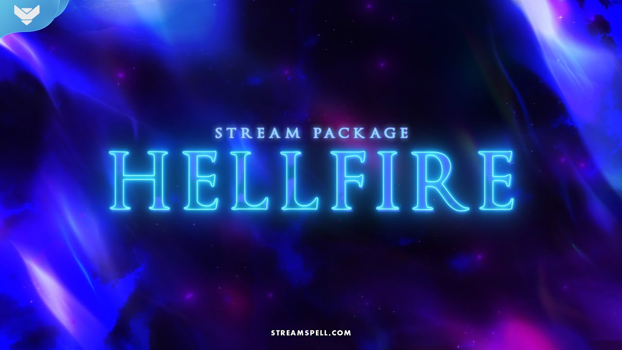 Hellfire Stream Overlay Package by StreamSpell