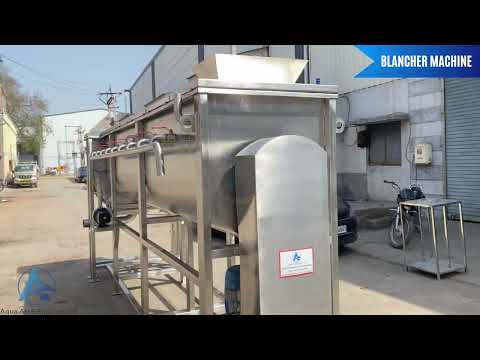 Blanching Machine - Blancher Machine Latest Price, Manufacturers ...