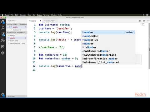 Learn TypeScript for C and NET Developers Variables and Types | packtpub com - Mind Luster